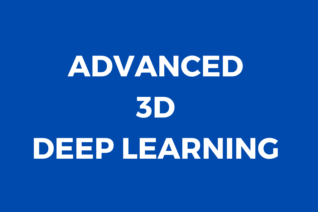 All Computer Vision 3d Deep Learning Courses Matpixel